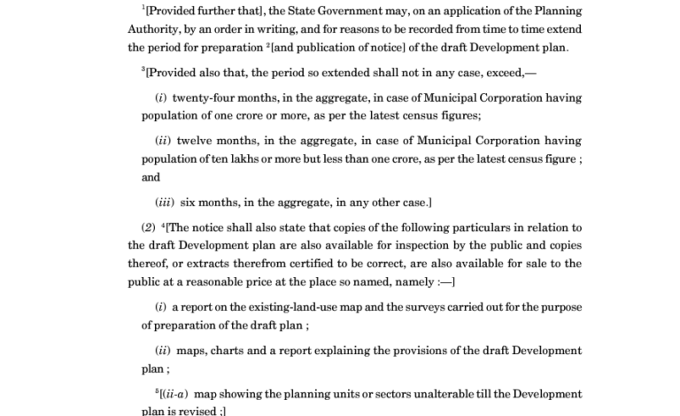 MRTP ACT 1966-THE MAHARASHTRA REGIONAL TOWN PLANNING ACT 1966: CHAPTER ...