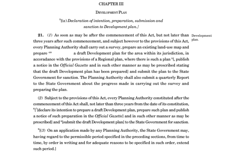 MRTP ACT 1966-THE MAHARASHTRA REGIONAL TOWN PLANNING ACT 1966: CHAPTER ...
